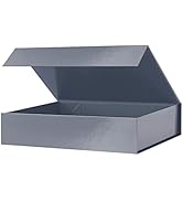 Amazon.com: PACKHOME 6 Gift Boxes 11x7.8x2.3 Inches, Gift Boxes with ...