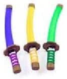 Amazon.com: Assorted Color Ninja Sword 24" (Dozen) : Everything Else