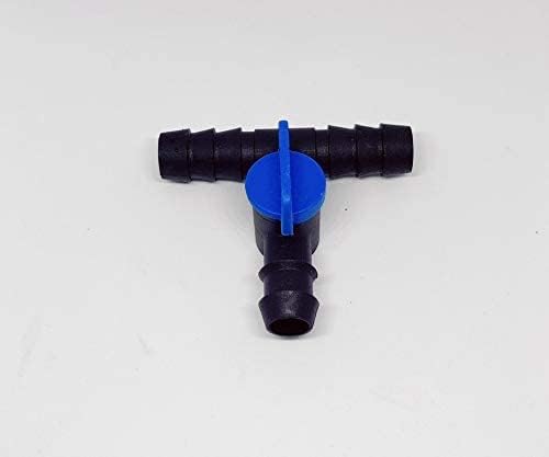 SIDDHI 16MM TEE Connector with TAP/16MM LATERAL TEE COCK/16MM TEE Valve ...