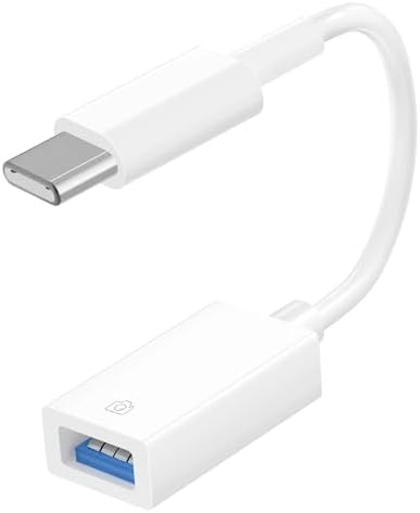 Amazon.com: USB C to USB Camera Adapter, [MFi Certified] USB C to ...