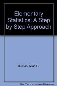Elementary Statistics: A Step by Step Approach: Bluman: 9780071283564 ...