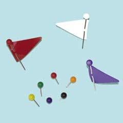 Amazon.com : Map Tack, Large, Heavy Duty, 3/8", Red, 100/Bx GEMM02 ...