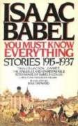 You Must Know Everything: Isaac Babel, Max Hayward: 9780881840278 ...