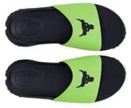 Amazon.com | Under Armour Mens Project Rock Slides SZ-12 Lime Green ...