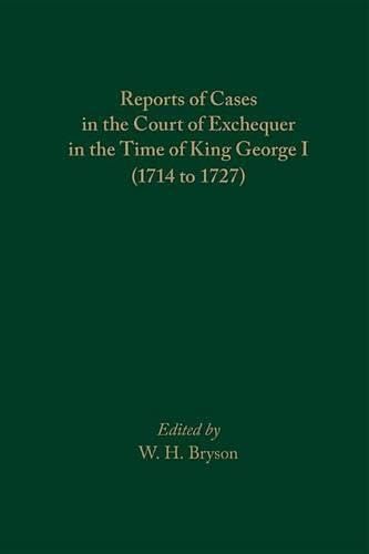 Amazon.com: Reports of Cases in the Court of Exchequer in the Time of ...