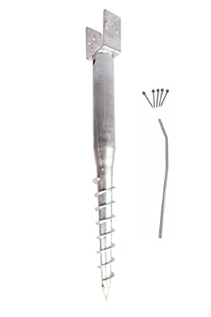 Amazon.com: American Ground Screw U-Model - Easy-Install No-Dig Ground ...