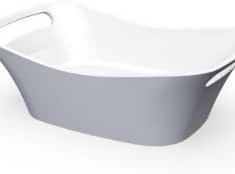 Aquabrass 17500-Whgl Sumatra Countertop Basin : Amazon.co.uk: DIY & Tools