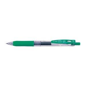 Zebra Sarasa Clip Gel Ink Ballpoint Pen 0.5 Green JJ15-G Set of 2 ...