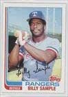 Amazon.com: 1982 Topps Baseball Card #112 Billy Sample : Collectibles ...