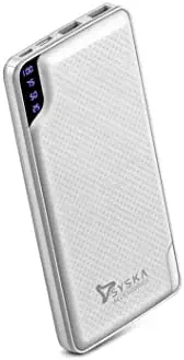 Syska 10000 mAh Power Bank (Pristine White, Lithium Polymer) - Price ...