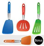 Amazon.com: Extra Large Rubber Spatulas Silicone Heat Resistant Spatula ...