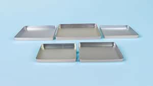 Buy Aluminium Baking and Roasting Trays for Oven/Barfi Tray/Mithai ...