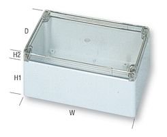 Bernstein Enclosure, Ip65, Nema 13, Clear Lid, Multipurpose, 55 Mm, 120 ...