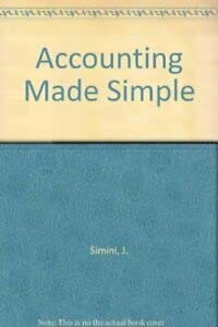 Accounting Made Simple : Simini, J., Hingley, W.: Amazon.com.au: Books