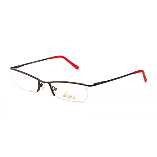 Buy Inspira Rectangular Eye Frame (Black) (H46BL49) at Amazon.in
