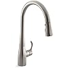 Kohler K-596-Vs Simplice High-Arch Single-Hole Or Three-Hole with 3 ...