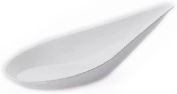 100Pcs Wooden Disposable Spoons - 14cm Palm Leaf Serving Spoons Plastic ...