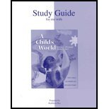 Amazon.com: Student Study Guide for use with A Child's World ...