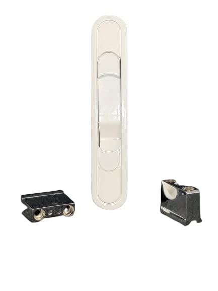 Sri Durga UPVC Sliding Window Touch LG Profile Lock (White) Pack (Right ...