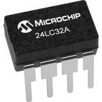 24LC32A-I/P, EEPROM Serial-I2C 32K-bit 4K x 8 3.3V/5V 8-Pin PDIP Tube ...