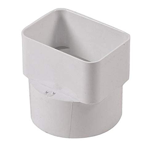 Snapklik.com : 9P06 PVC Downspout Adapter, Connects 3X4-Inch Downspout ...