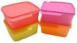 Amazon.com: Tupperware Keep Tab Medium Set Of 4 (1.2 L) : Home & Kitchen