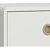 Steens Soft Line Bedside, oak, White, 1 Drawer Chest : Amazon.co.uk ...