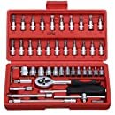 keyur enterprise 46 in 1 Pcs Tool Kit & Screwdriver and Socket Set ...
