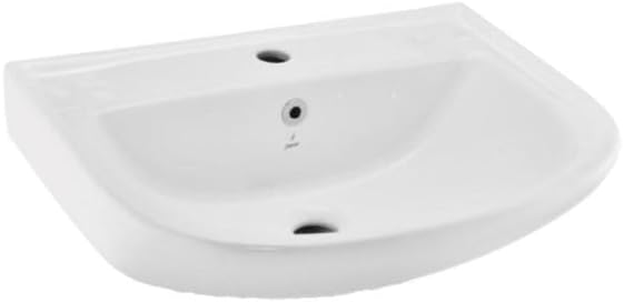 JAQUAR Continental Series Wall Mounted WASH Basin (White) with Faucet ...