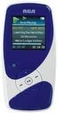 RCA Opal Serie Reproductor de mp3 con OLED de 3.8 cm, Azul/Blanco ...