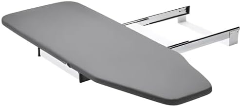 VOLO Retractable Pull-Out Ironing Board for Wardrobe – 180° Swivel ...