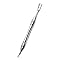 Amazon.com : FERYES Cuticle Pusher with Fork, 2-in-1 Cuticle Trimmer ...