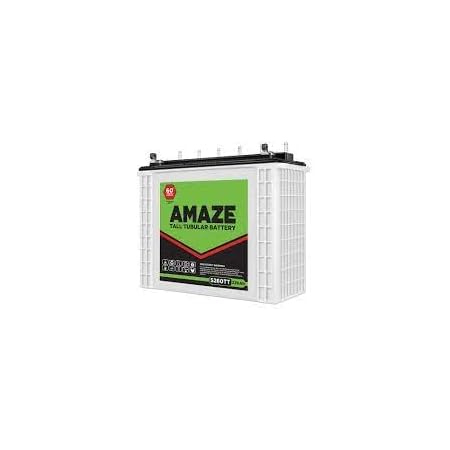 Amaze Tall Tubular Inverter Battery for Home, Office or Solar Use ...