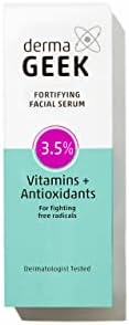 Amazon.com: HEB Derma Geek FORTIFYING FACIAL SERUM 3.5% VITAMINS ...