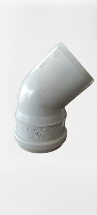 PVC Manual Bend 75mm and Pipe Pack of 6 : Amazon.in: Home Improvement