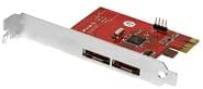 RaidSonic Stardom eSATA PCI-E PCI Express Controller Card 2 x eSATA ...