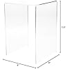 Amazon.com: Plymor Clear Acrylic Vertical Square Display Riser, 13.5" H ...