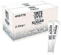 T&L White Sugar Sticks - 1000 Individually Wrapped Sticks for ...