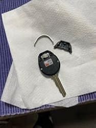 Amazon | カギの閉め忘れ防止 MIWA ChecKEY2 (チェッキー2) ブラック | 補助錠・錠前