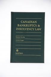 Canadian Bankruptcy and Insolvency Law - Bill C-55, Statute c.47 and Beyond: Stephanie Ben-Ishai ...