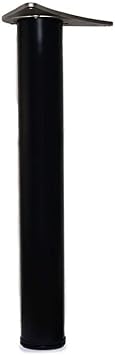 REJS 4 x 870mm Adjustable Black Breakfast Bar Worktop Support Table Leg ...