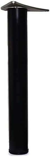 REJS 4 x 870mm Adjustable Black Breakfast Bar Worktop Support Table Leg ...