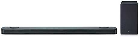 LG SK9Y Dolby Atmos Sound Bar, Black, One Size : Amazon.co.uk ...