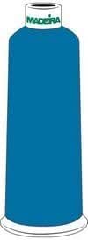 Amazon.com: Madeira Rayon Embroidery Thread 5500yd Cone BLUE Color ...