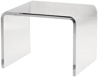 Amazon.com: GETCK Acrylic Step Stool, 13.4 Inches Small Step Stool ...