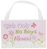 Amazon.com: Girls Only Sign Wood Sign : Home & Kitchen