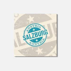 Amazon.com - Pack of 6 2 Inch Stickers - Salzburg Austria City Graphic ...