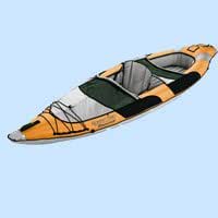 Stearns Spree Two, 2 Person Inflatable Kayak (Yellow) : Amazon.co.uk ...