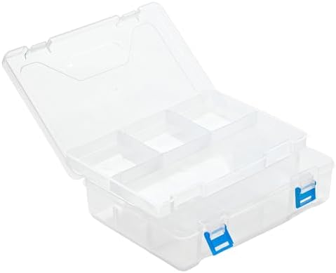 Amazon.com: CSNGHSD Craft Storage Storage Organizer Container, Clear ...