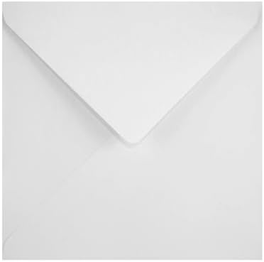 Netuno Pack of 500 White Square Envelopes 14 x 14 cm 100 g Paper ...